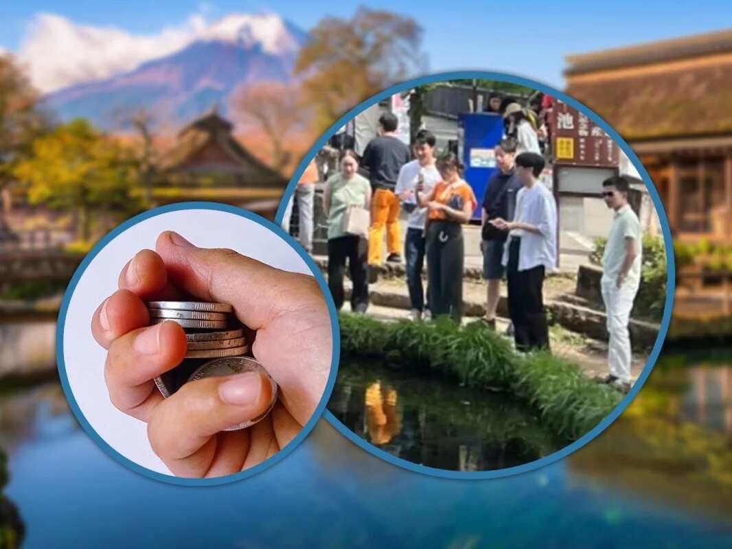 Nhật Bản đau đầu vì thói quen ném đồng xu xuống hồ nước của du khách