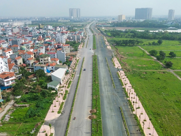 Giá đất Hoài Đức tăng sốc theo tiến độ Vành đai 3.5