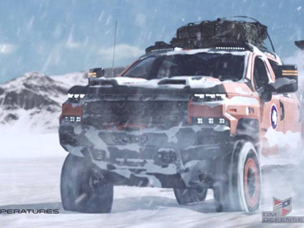 Khủng long off-road Chevrolet Silverado ZH2 xuất hiện