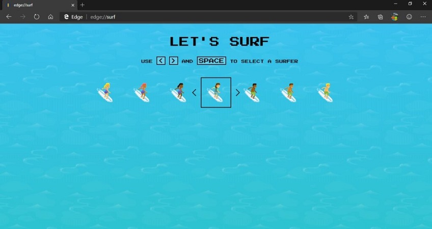 Game khủng long của Google Chrome xưa rồi, lướt ván với Edge Surf khi ...
