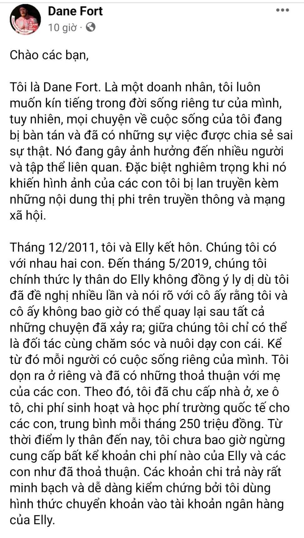 Chồng hợp pháp vừa lên tiếng, Elly Trần liền phản pháo cực gắt: 'Nói ...